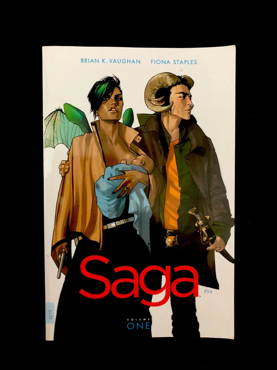 Saga Comic Cover