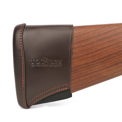 TOURBON Leather Henry Rifle Buttstock Recoil Pad Slip-on in Large ...