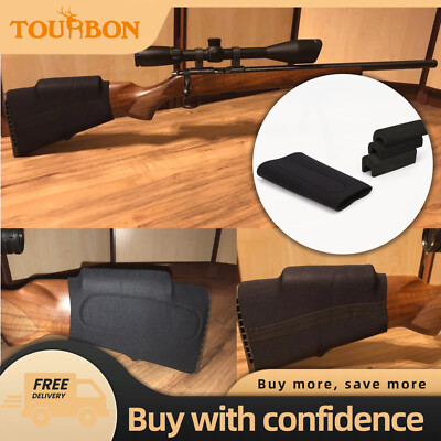 Tourbon Shooting Comb Raiser Cheek Rest Slip-on Buttstock Cover EVA ...