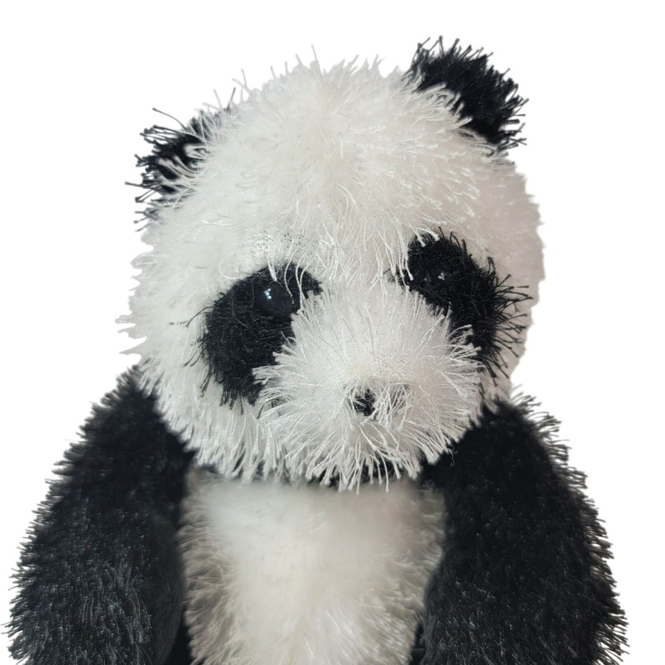 Webkinz Panda Bear Plush Black White Stuffed Animal Beans Ganz No Codes ...