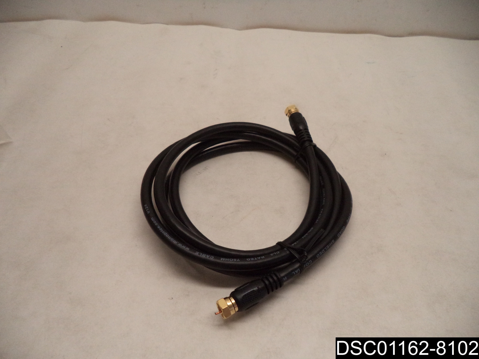 MONO-3031-Monoprice 103031 6 RG6 Quad Shield CL2 Coaxial Cable with F ...