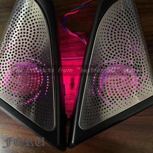 2x Front Door Speaker Tweeter Covers For F10 F11 BMW Ambient Lighting ...