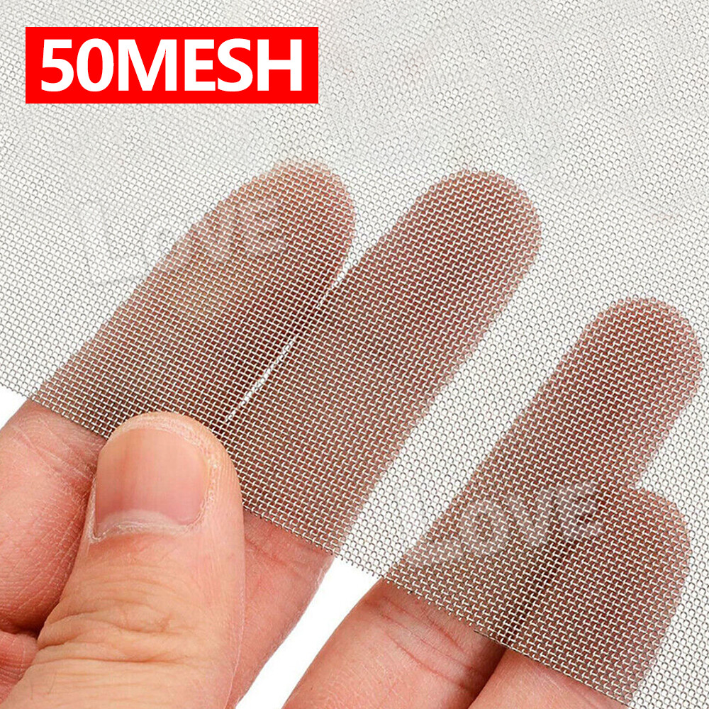 4/10/50 Mesh Stainless Steel Woven Wire Filtration Filter Screen Sheet ...