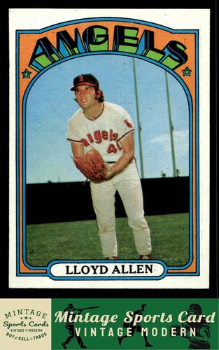 1972 Topps - Lloyd Allen - #102 California Angels | eBay