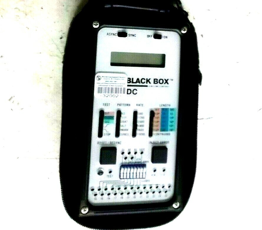 Black Box Error Rate Test Set RS232 Tester (FREE SHIPPING) P19B | eBay