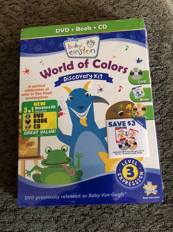 Baby Einstein: World of Colors by Baby Einstein (CD, 2010, 2 Discs,Baby ...