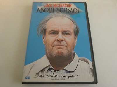 ABOUT SCHMIDT - JACK NICHOLSON - DVD 794043631924| eBay