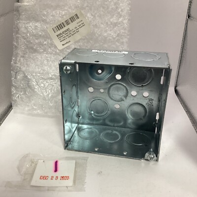Hubbell-RACO 8232 Electrical Box Galvanized 2 Gangs 4 X 4 | eBay