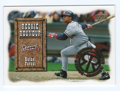 NM- 2001 Upper Deck RR5 Rafael Furcal Rookie Roundup Atlanta Braves ...