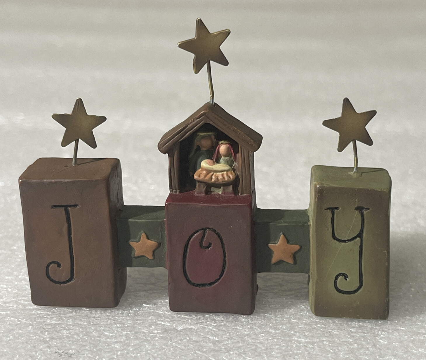 Blossom Bucket Suzi 10 Suzi Skoglund Joy Nativity Blocks Figurine | eBay