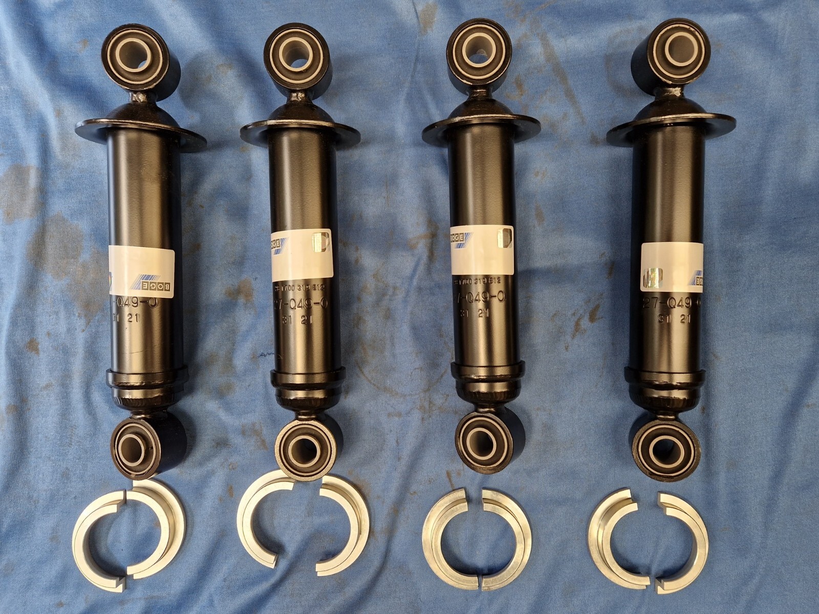 JAGUAR E-TYPE SERIES 1 & 2 REAR SHOCK ABSORBERS (BOGE) C20008 X 4 | eBay