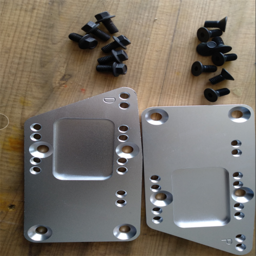 Engine Swap Bracket SBC LS Conversion Motor Mount Adjustable Plate Kit ...