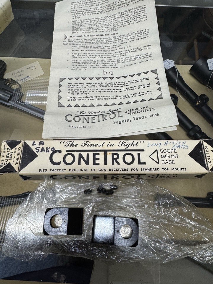 Conetrol Bases and Rings For a Sako | eBay