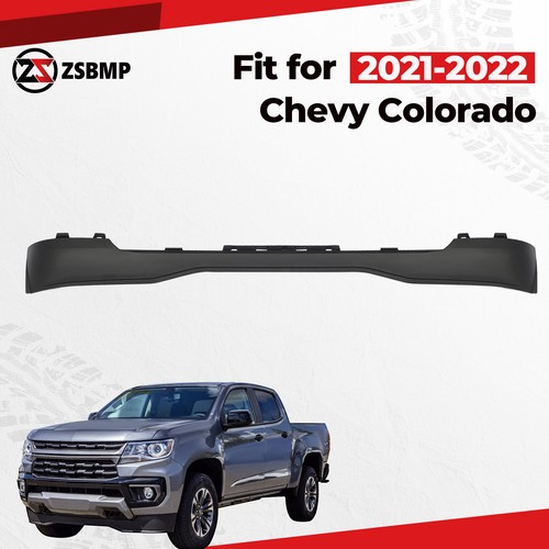 Front Bumper Cover Air Deflector Black For 2021 2022 Chevrolet Colorado ...