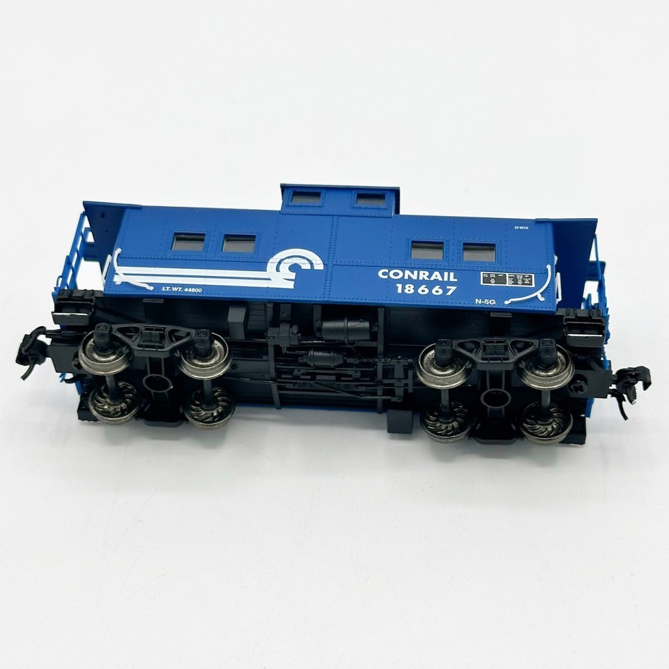 Proto 2000 Center Cupola Steel Caboose Conrail Blue Model Train Hobby ...