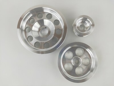 Underdrive Pulley Kit for Subaru Impreza 04-09 WRX STI 2.0L 2.5L Turbo ...