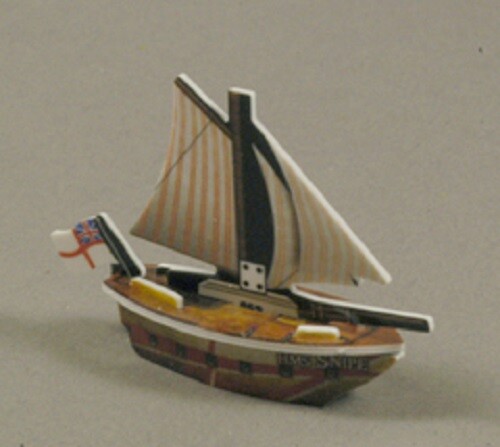 PIRATES POCKETMODEL At Ocean's Edge 053 HMS SNIPE NEW and UNPUNCHED ...