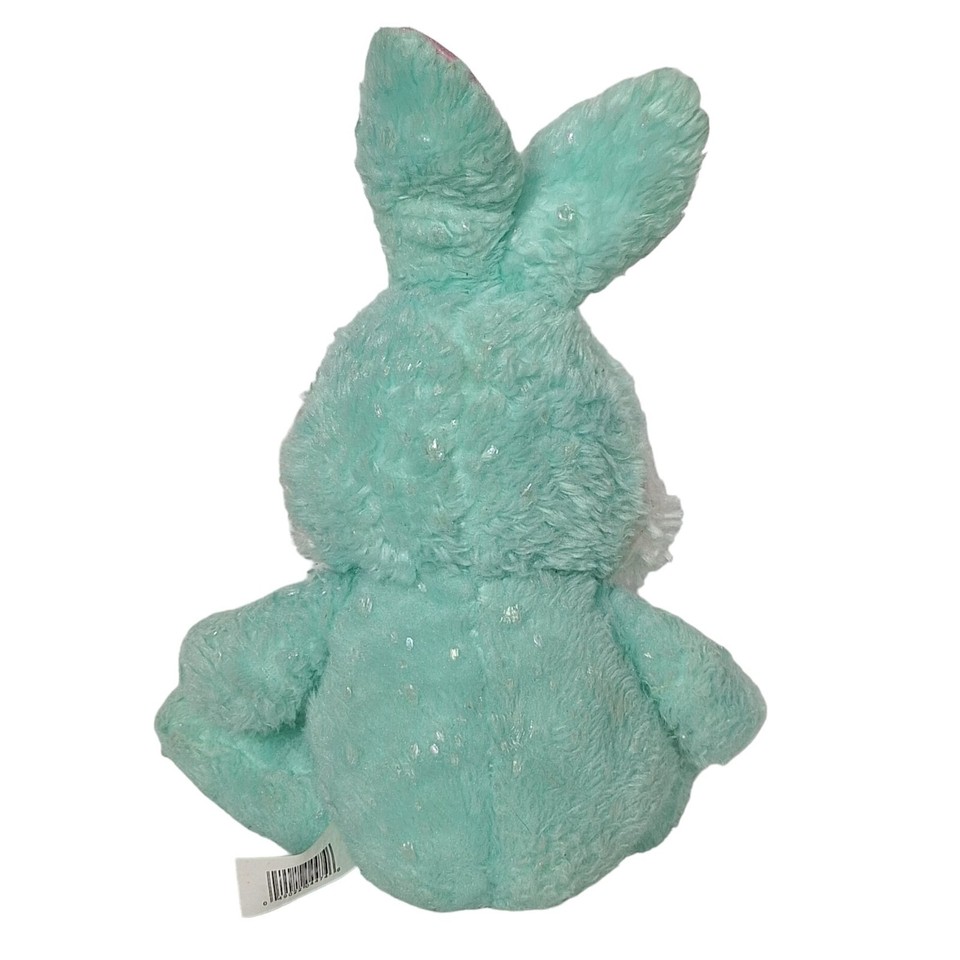 Walgreens Pastel Blue Green Easter Bunny Rabbit Plush Stuffed Animal 13 ...