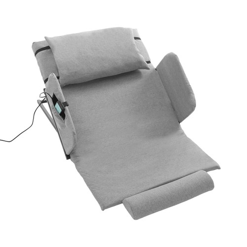 Electric Lift Backrest Bed Grey Electric Lifting Adjustable Bed Back ...