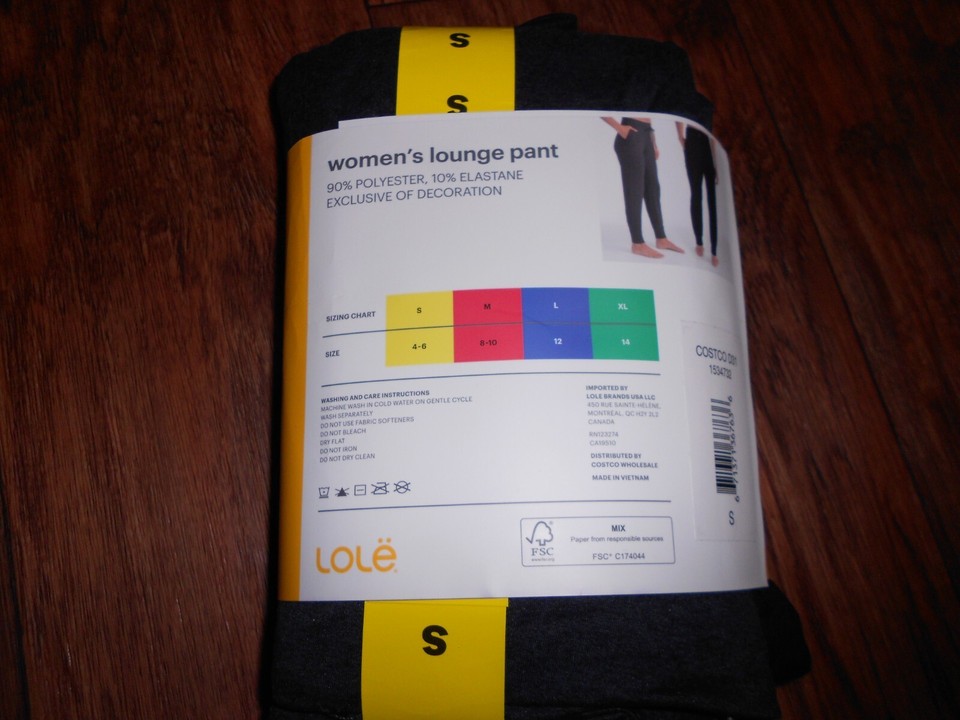 NEW with tags 2 Pack Lole womens lounge pants size S small 4 - 6 | eBay