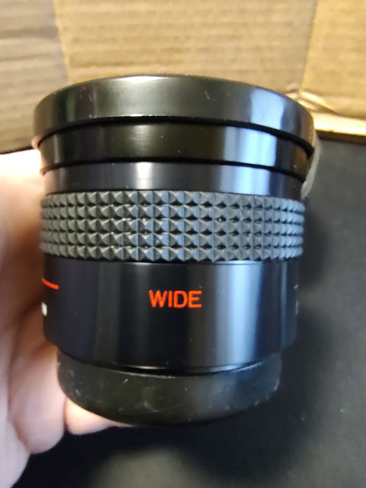 AMBICO V-0315 VIDEO FISH EYE LENS 0.6X WIDE ANGLE THREADED WITH END ...