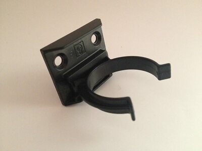 10x BLACK PLASTIC KITCHEN LEG PLINTH KICK BOARD CLIPS BRACKETS SCREW ...