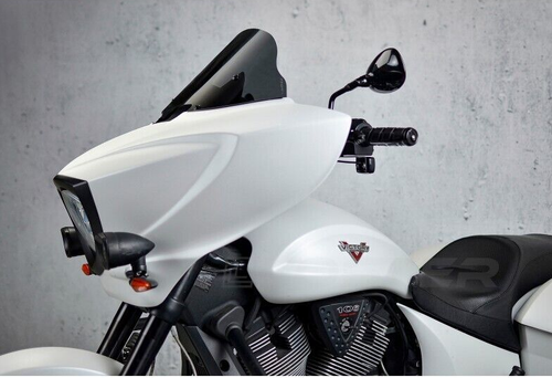 17.7" TALL TOURING SCREEN VICTORY CROSS COUNTRY 1800 10-14 WINDSCREEN ...