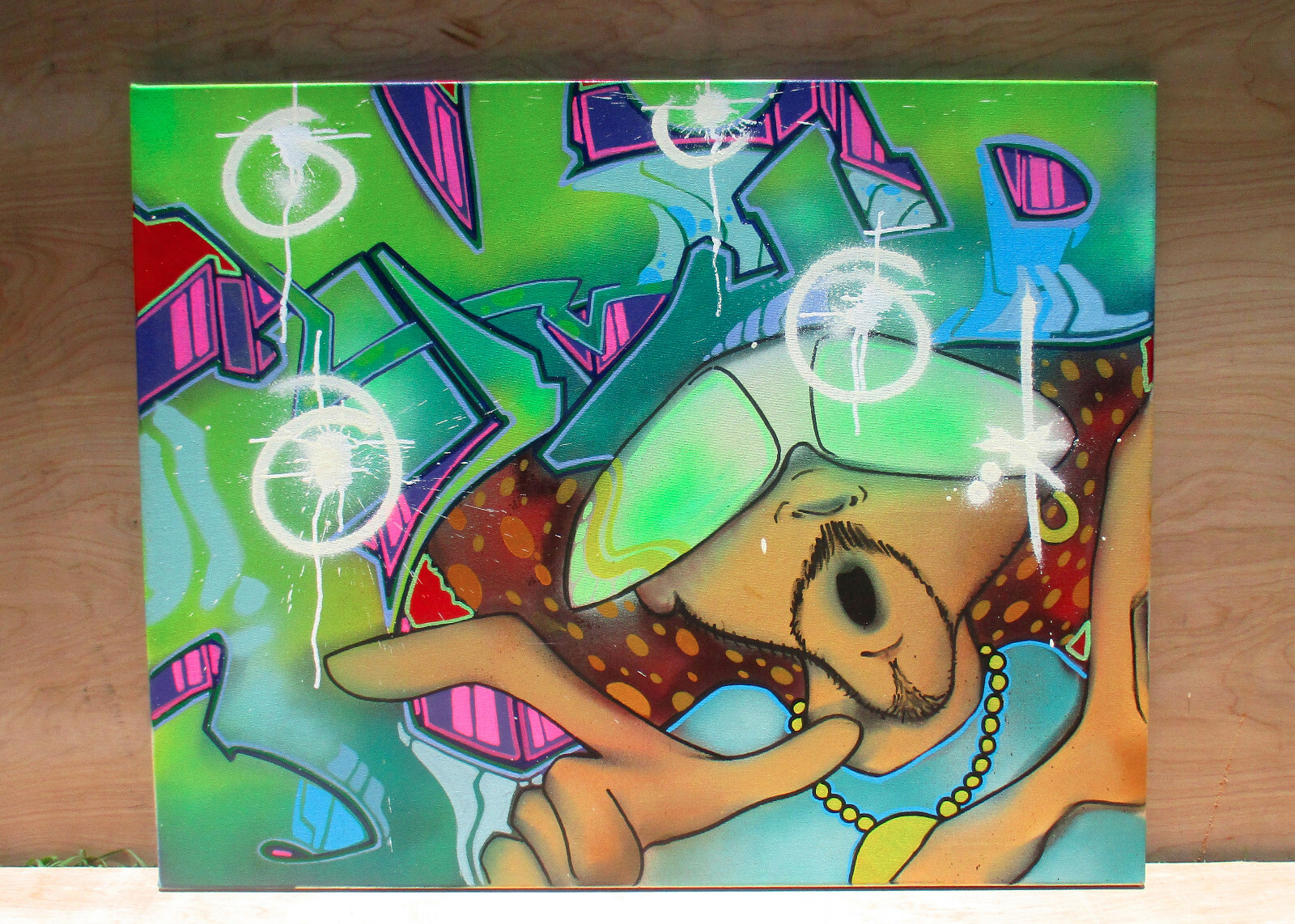 TKid "NYC Graffiti Legend" Original Canvas 24" x 30" - Street Art ...