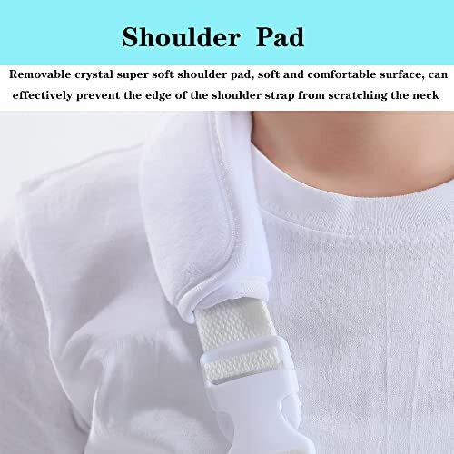 White Mesh Arm Sling for Shoulder Injury Women Shower Sling for Men ...