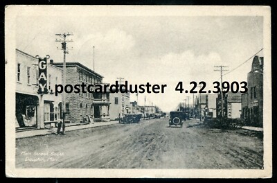 DAUPHIN Manitoba Postcard 1923 Main Street Hardware Store | eBay