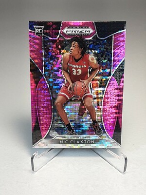 Nic Claxton 2019-20 Prizm Draft Picks Pink Pulsar Prizm Rookie Card RC ...