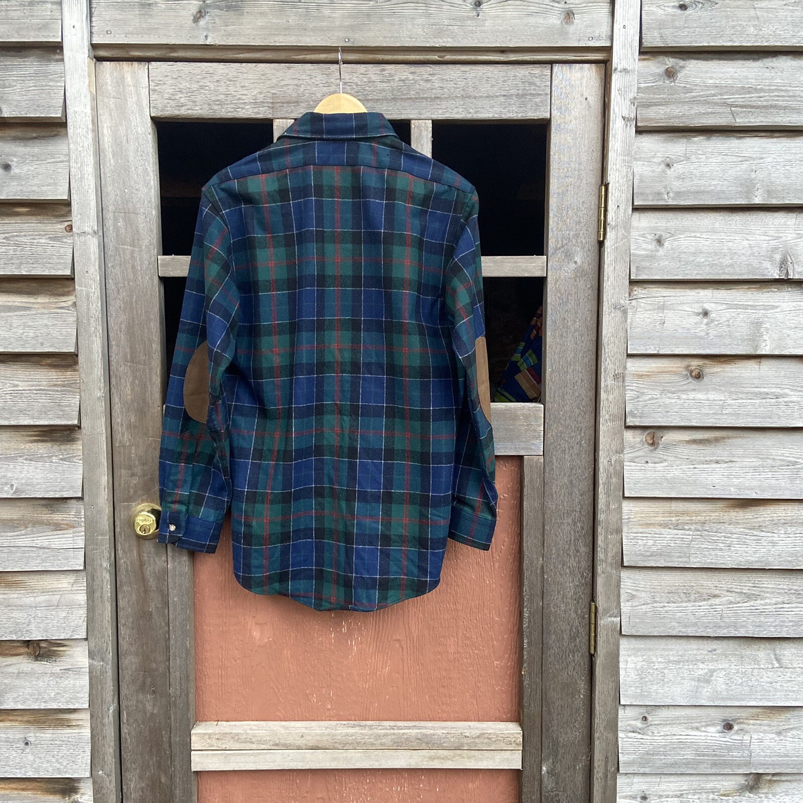 Vintage Pendleton Mens Multicolor Plaid Wool Flannel Button-Up Shirt Size S | eBay