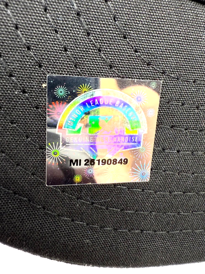 New Era Trash Pandas Hat Fitted Cap 7 1/2 Black Rocket City Marvel ...