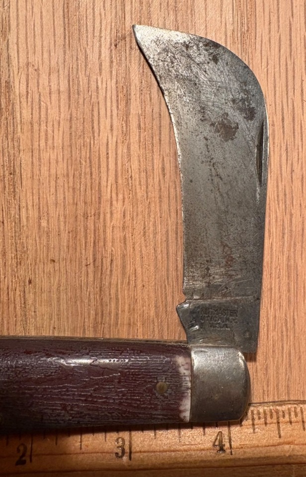 Kutmaster Utica NY Pruning Blade Hawkbill Folding Knife | eBay