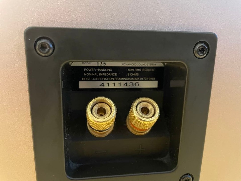 BOSE Westborough 125 Speakers Pair Matched Serial w/ MS-2 Speaker ...
