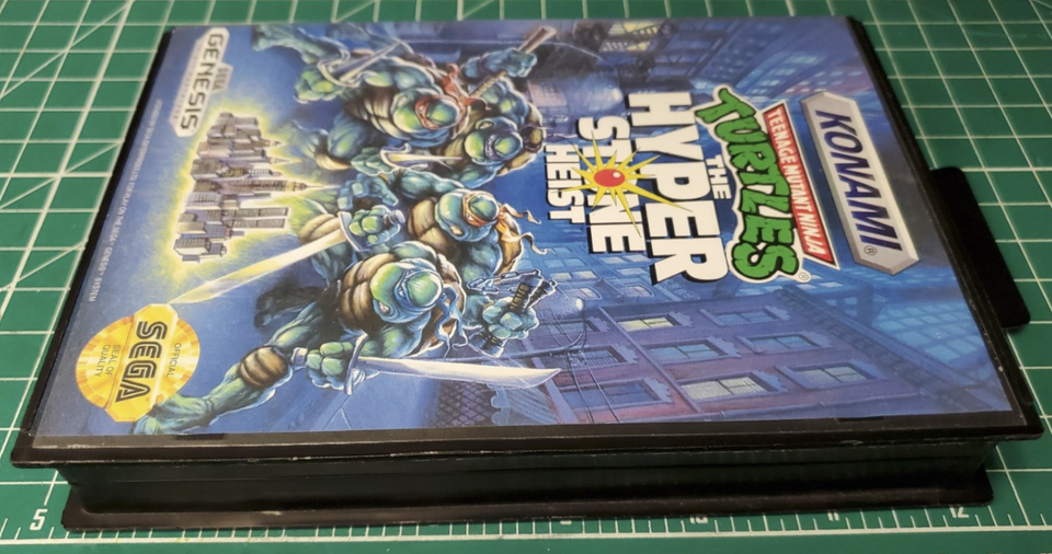 TMNT: Hyperstone Heist (Sega Genesis, 1992) Tested/Working - Game and ...