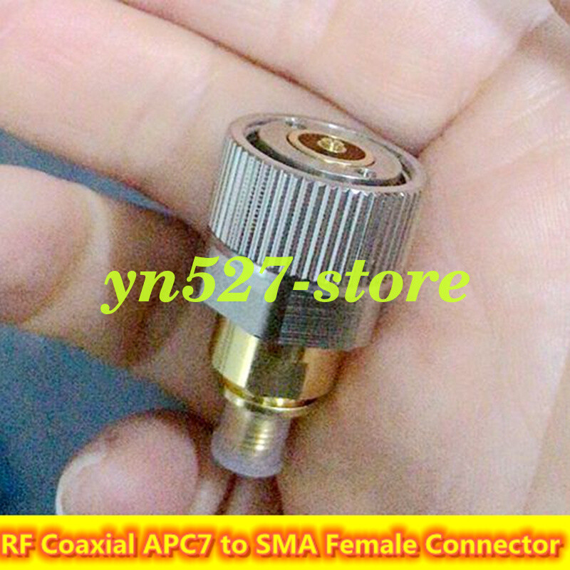 RF Coaxial APC7 to SMA Female Connector Adapter Network Analyzer ...