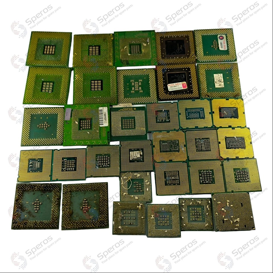 3Pcs XXX Rare Vintage Ceramic Gold Cap CPU Scrap Recovery | eBay
