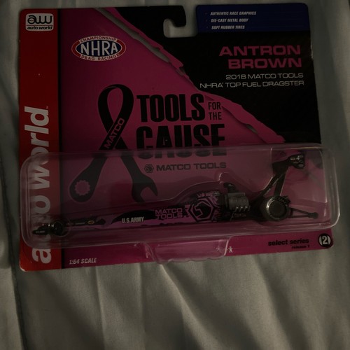 NHRA 2018 ANTRON BROWN PINK MATCO TOOLS ...CAUSE TOP FUEL DRAGSTER | eBay
