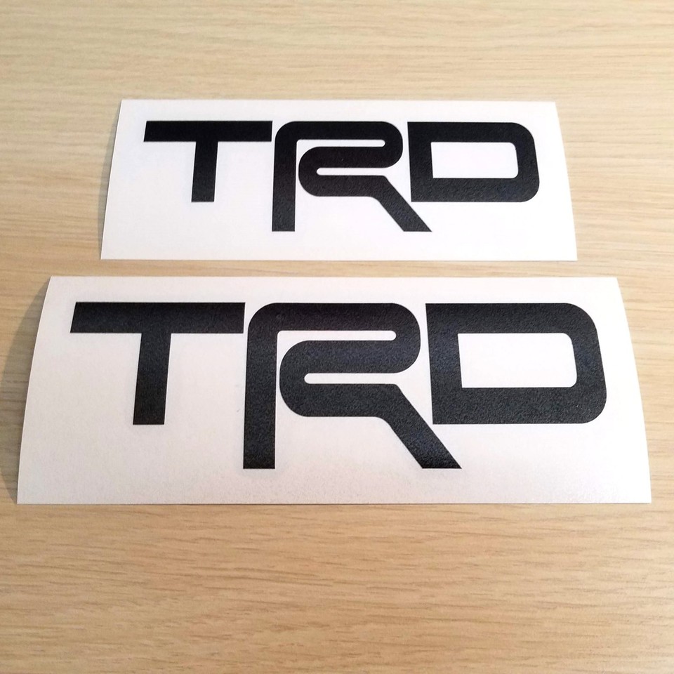 TRD Decal Vinyl Stickers for Toyota Cars Trucks Tacoma Tundra Any Size ...