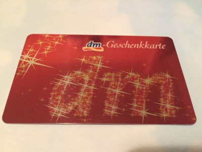 DM ( Germany ) Stars Forming "dm" ( Red ) 2011 Foil Gift Card ( $0 ) | eBay