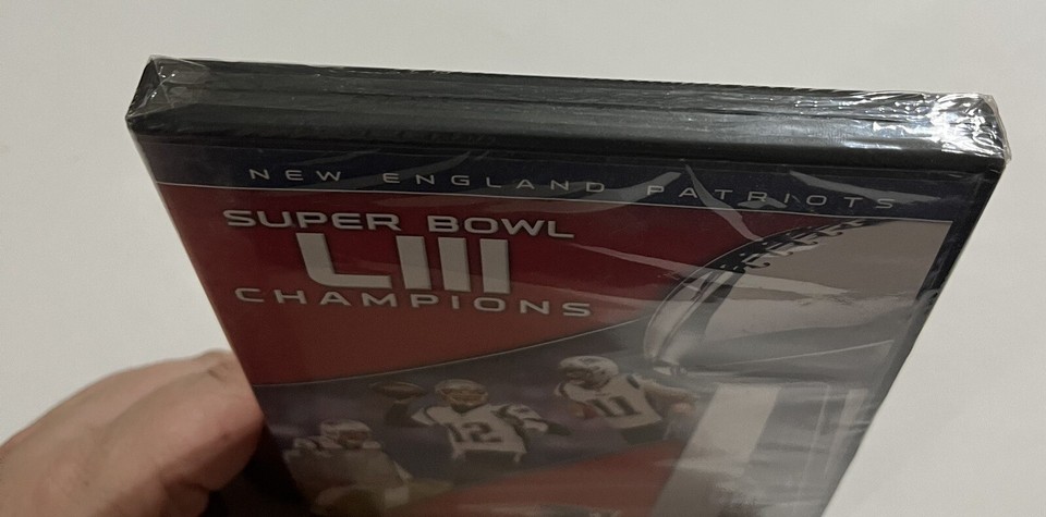 NFL Super Bowl LIII (DVD, 2019) NEW SEALED Tom Brady GOAT 767685160954 ...