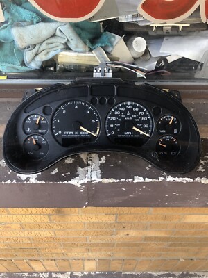 2001-2005 Chevy S10/15/sonoma/jimmy Instrument Cluster Speedometer | eBay