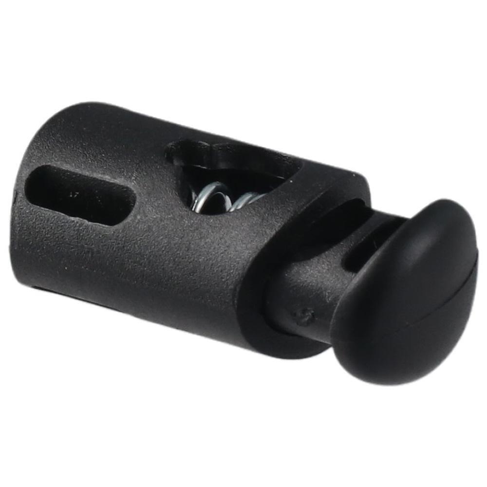 DIY Spring Cord Locks Plastic Spring Toggle Round Stopper Toggle Clasps ...