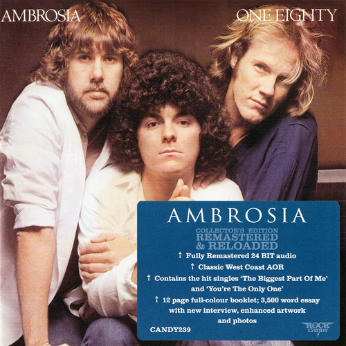 Ambrosia ~ One Eighty (1980) CD 2014 Rock Candy Records UK •• NEW •• | eBay
