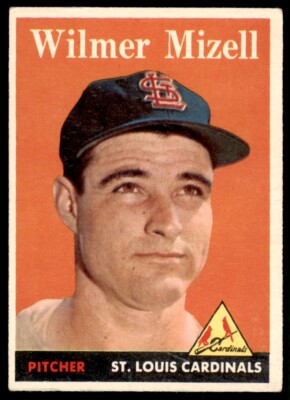 1958 Topps Wilmer Mizell . St. Louis Cardinals #385 | eBay
