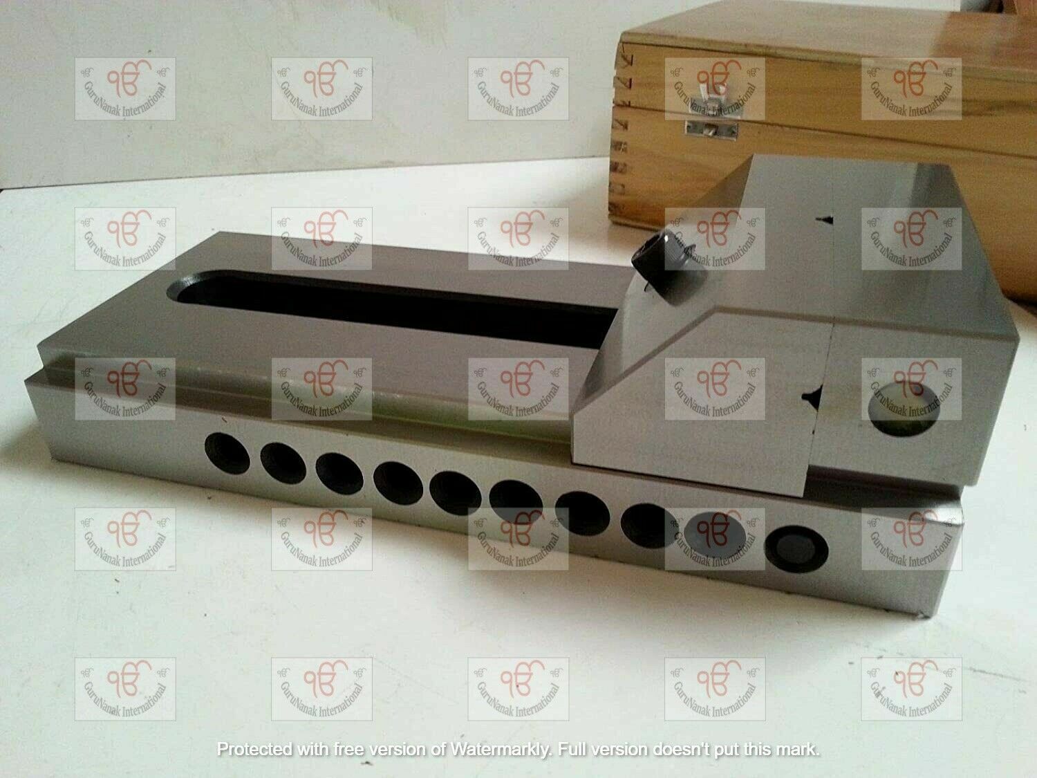 4" TOOLMAKER ( PIN TYPE ) GRINDING VISE vice HARDENED 5" 125MM JAW ...