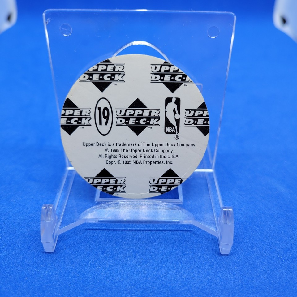 1995 UPPER DECK MICHAEL JORDAN # 19 POG CARD MILK CAP | eBay