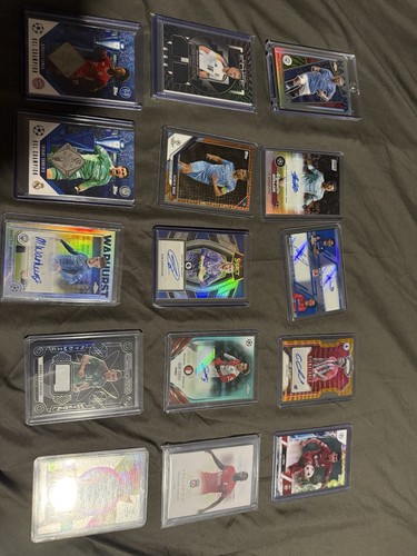 Football Trading Cards Patch Autos Numbered Cards | eBay UK