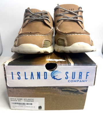 Island Surf Men's Atlantic Waterproof Loafers Boat Shoes Tan size 11 M ...